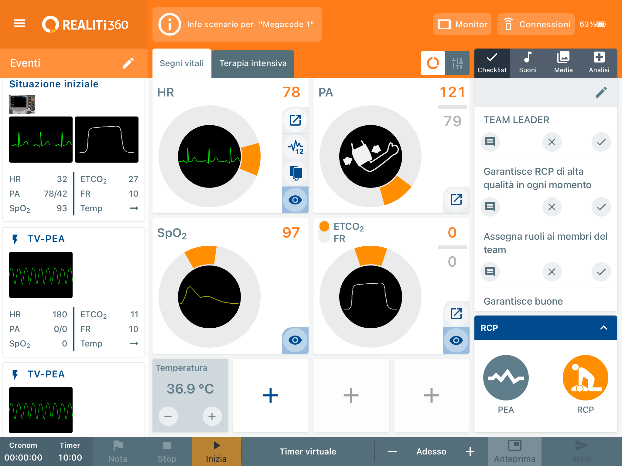 Simulatore Medico Virtuale Avanzato iSimulate REALITi 360