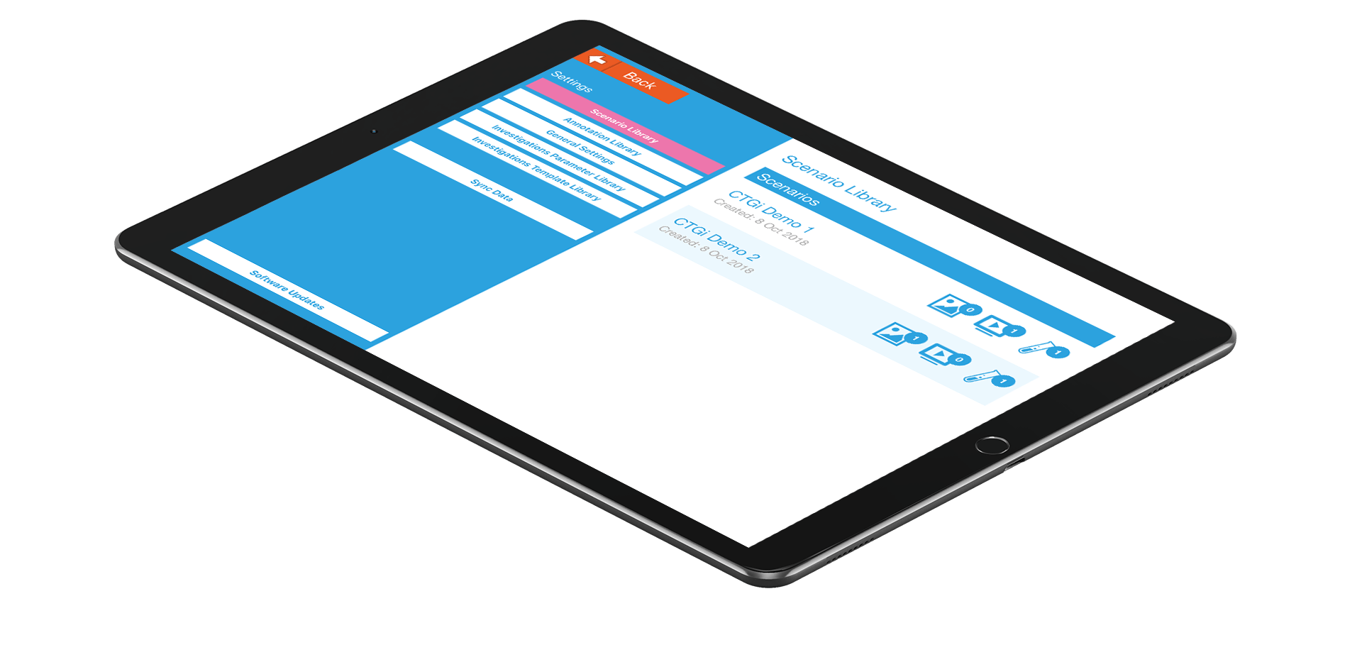 iSimulate CTGi – Simulatore Medico Virtuale di CardioTocoGrafia